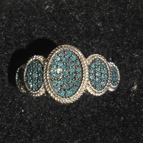Jewelry | Genuine Diamonds 33 Karat Diamond Silver | Poshmark